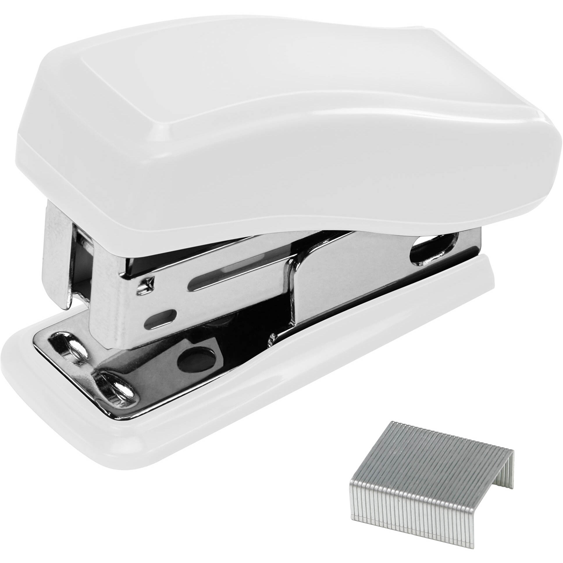 Hefter, mini (weiß, ABS MET, 32g) als Werbegeschenke Auf GIFFITS.de ...