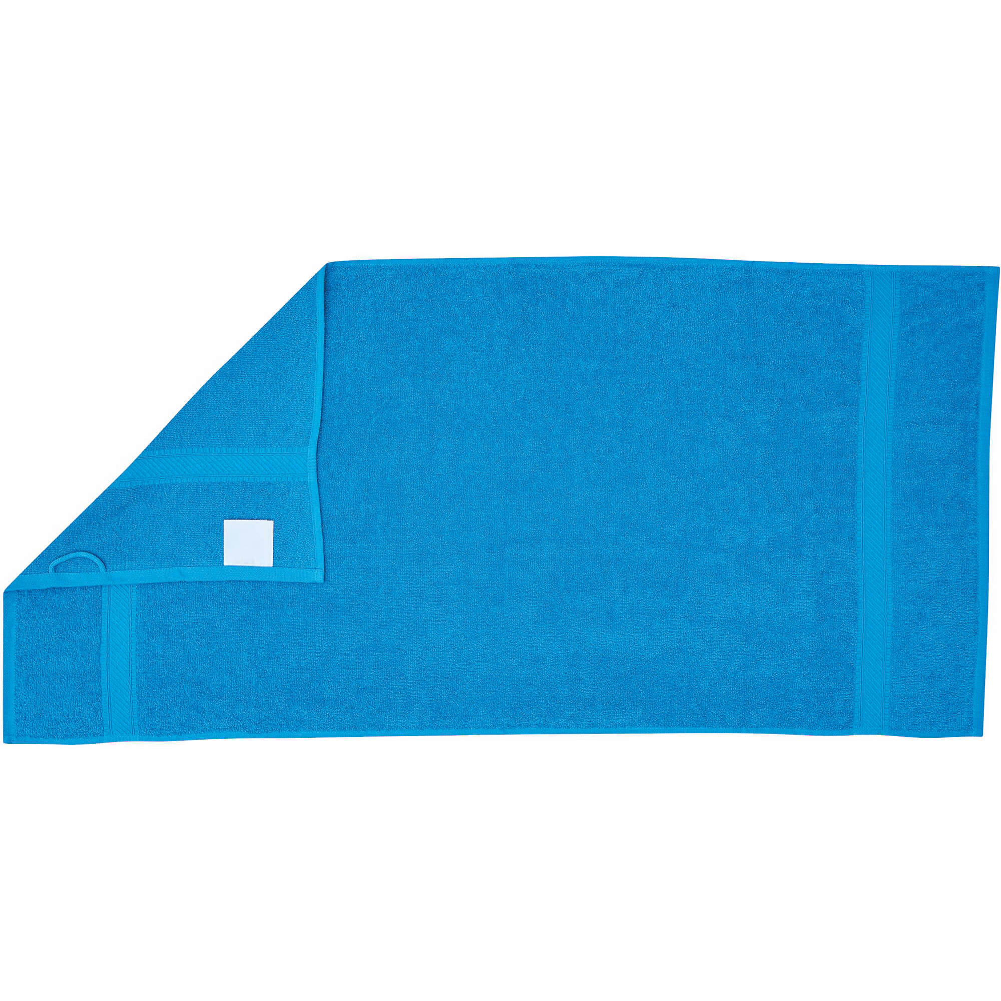 Handtuch ECO DRY (blau, 100% Baumwolle 360 g/m², 200g) als Werbemittel ...