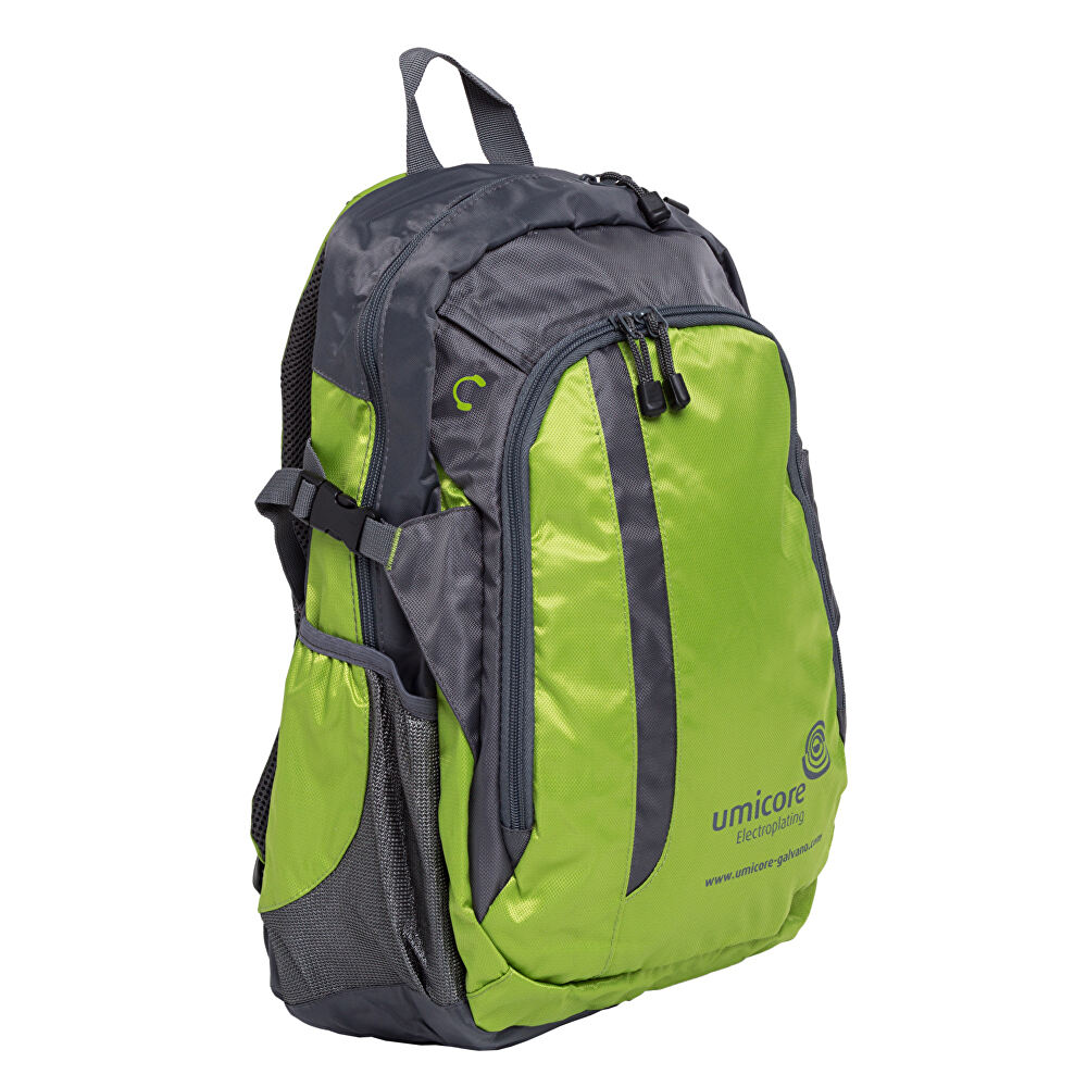 HALFAR Rucksack GALAXY (maigrün, Polyester, 560g) als Werbeartikel Auf ...